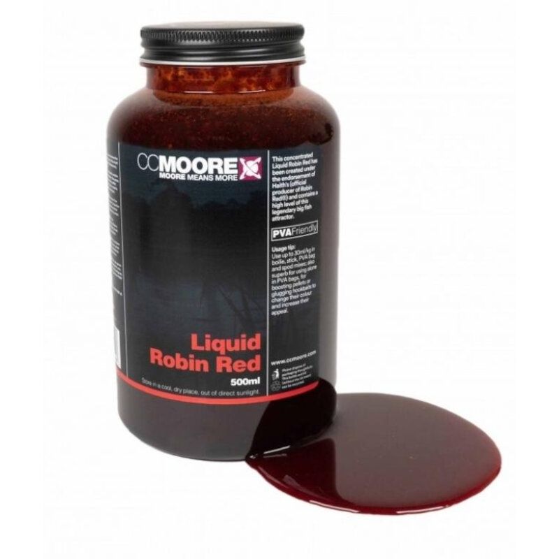 CC Moore Robin Red 500ml Liquid Bait Food | Bait Additive – MatchFishing
