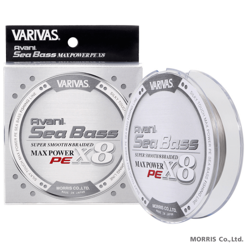 Varivas Avani Seabass X8 pletenica 150m Stealth Grey – Max Power ...