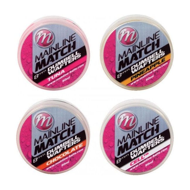 Mainline Dumbell Wafters 10mm - MatchFishing