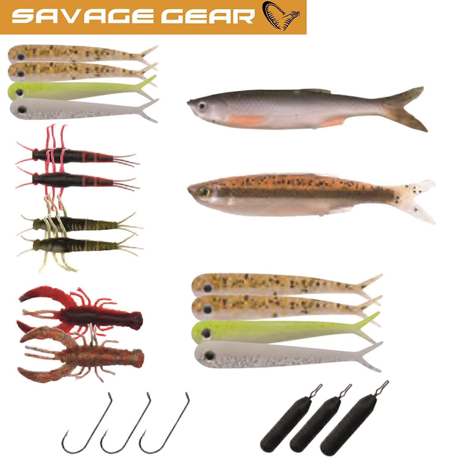 Savage Gear Dropshot Pro Pack 22 kom – komplet za dropshot – MatchFishing