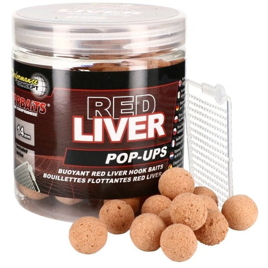 Starbaits PC Red Liver Pop Up – plivajuće boile s aromom jetre ...